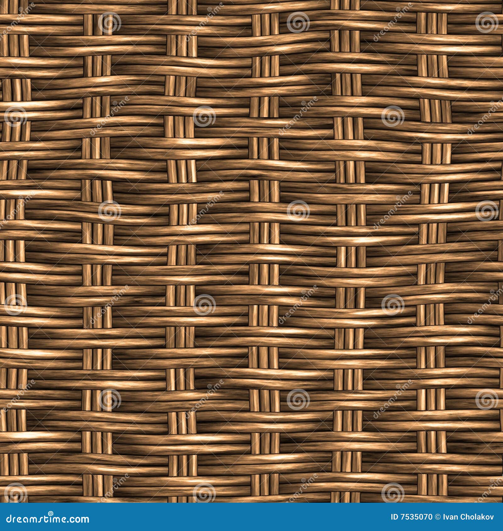Wicker Texture Stock Photo - Image: 7535070