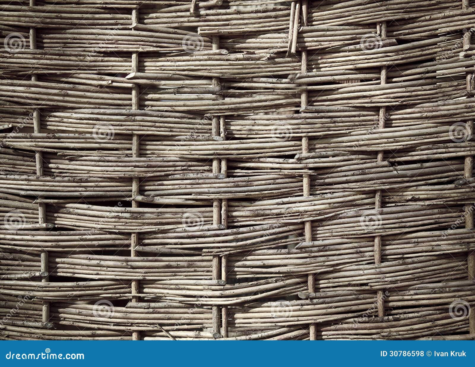 Wicker Texture Background. Detail Of Weave Seamless Texture Royalty ...