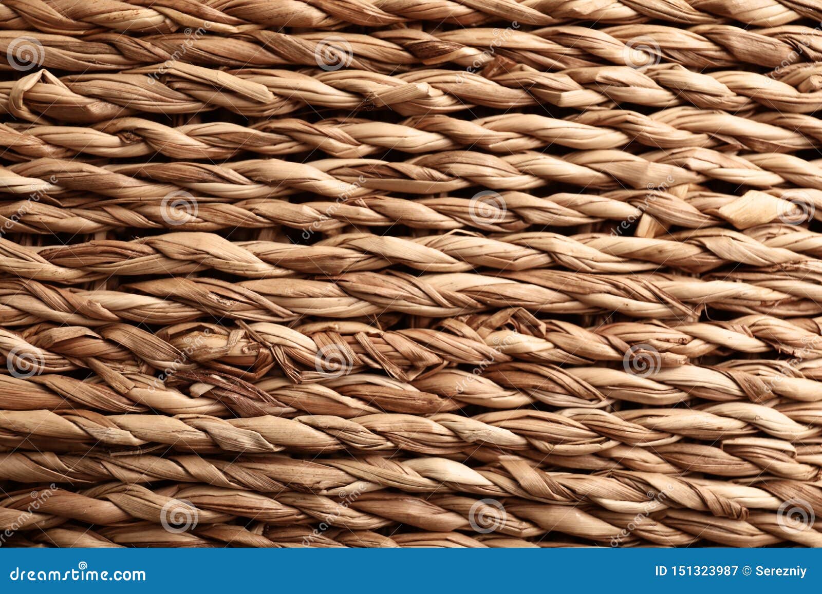 Wicker texture, closeup stock image. Image of detail - 151323987