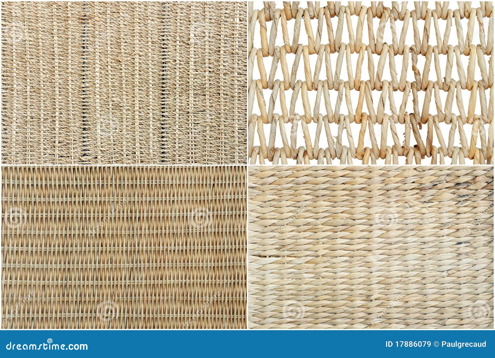 Wicker texture set stock image. Image of abstract, fiber - 17886079