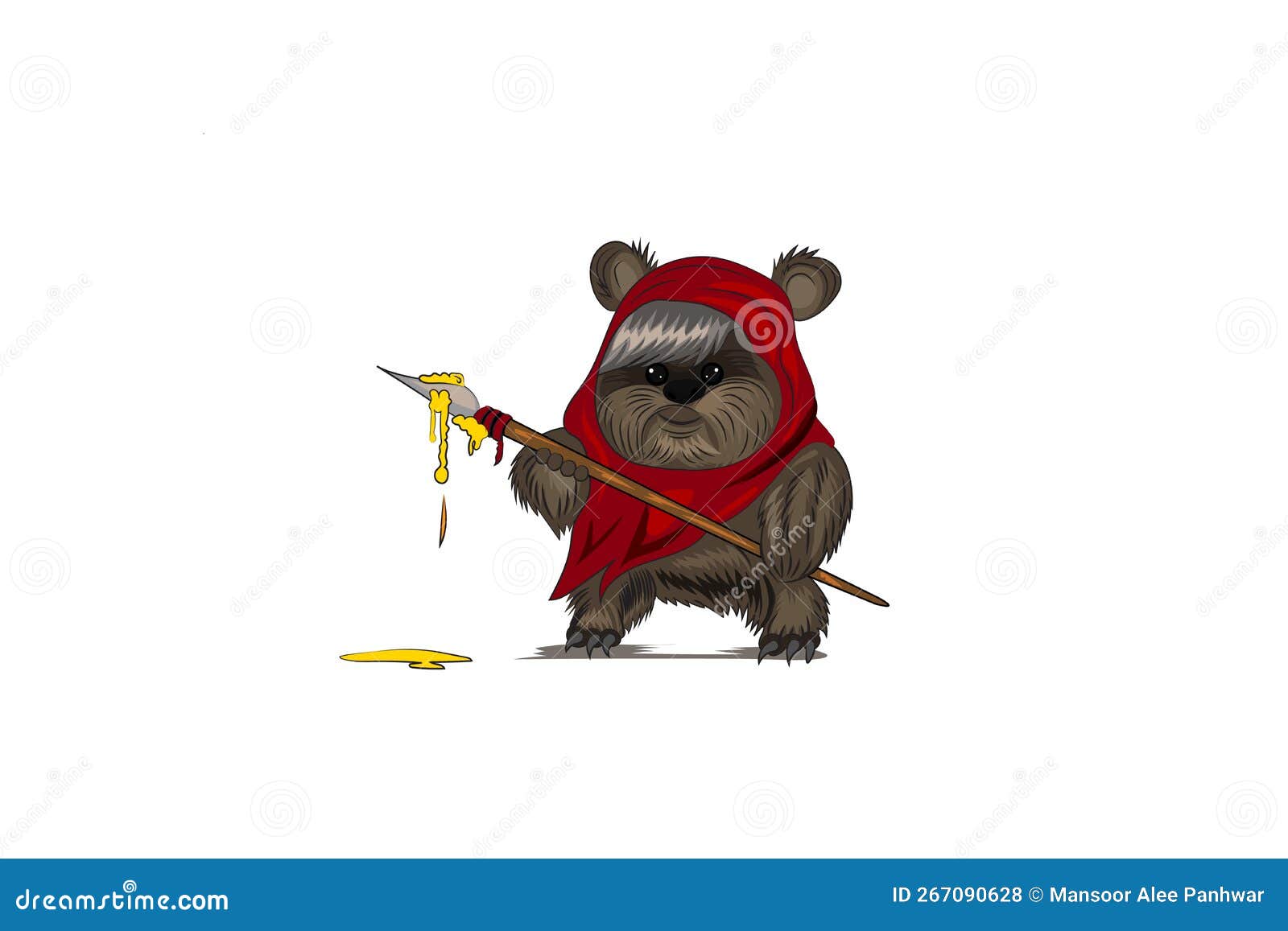 Evil Jedi Wearing Mask - Sketch Royalty-Free Stock Image ...