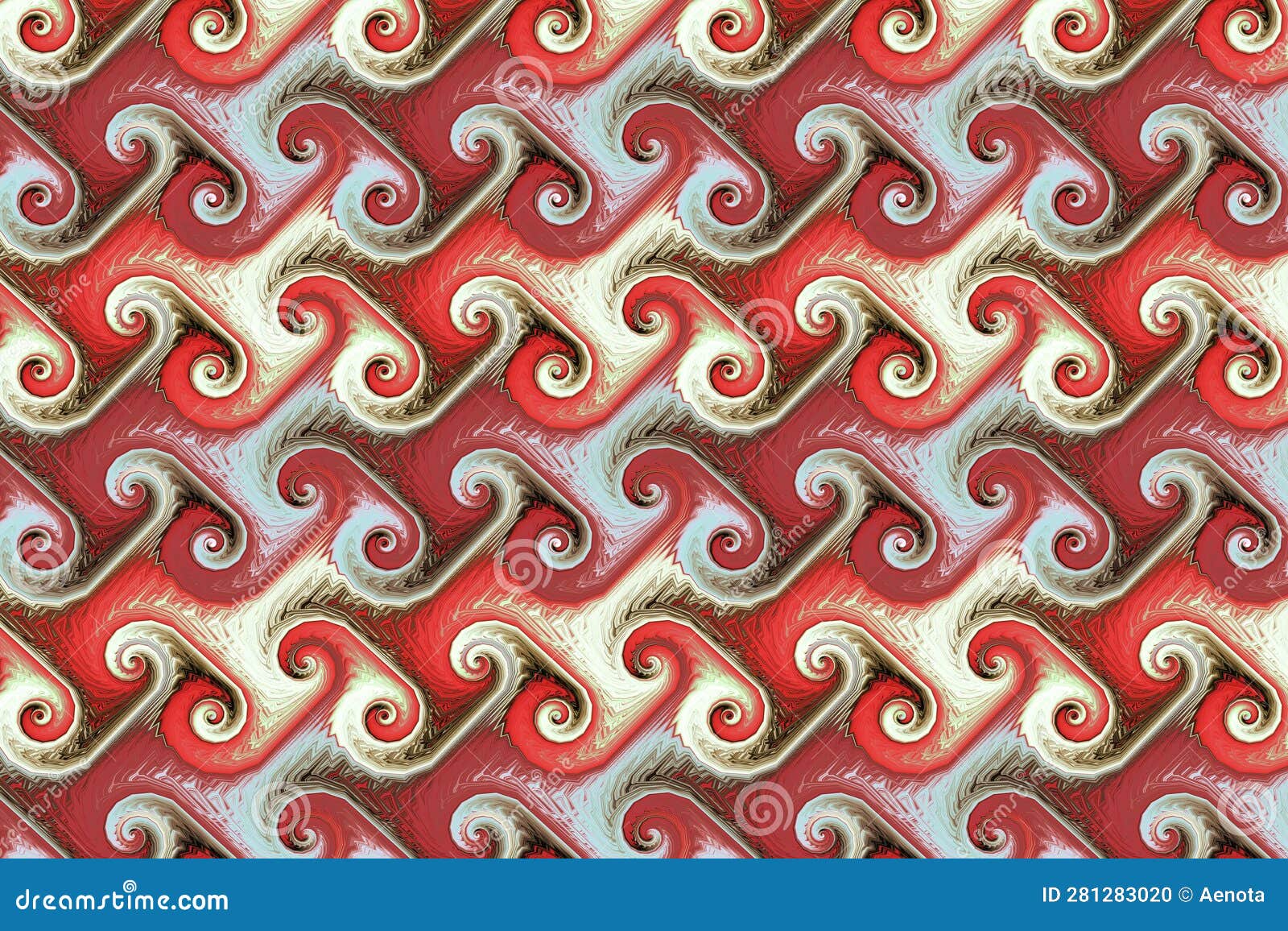 Wide Abstract Scroll Background Stock Illustration - Illustration of ...