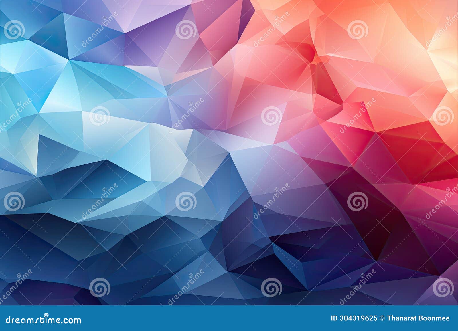 Wide-angle Abstract Background Featuring a Low Polygon Aesthetic, Line ...