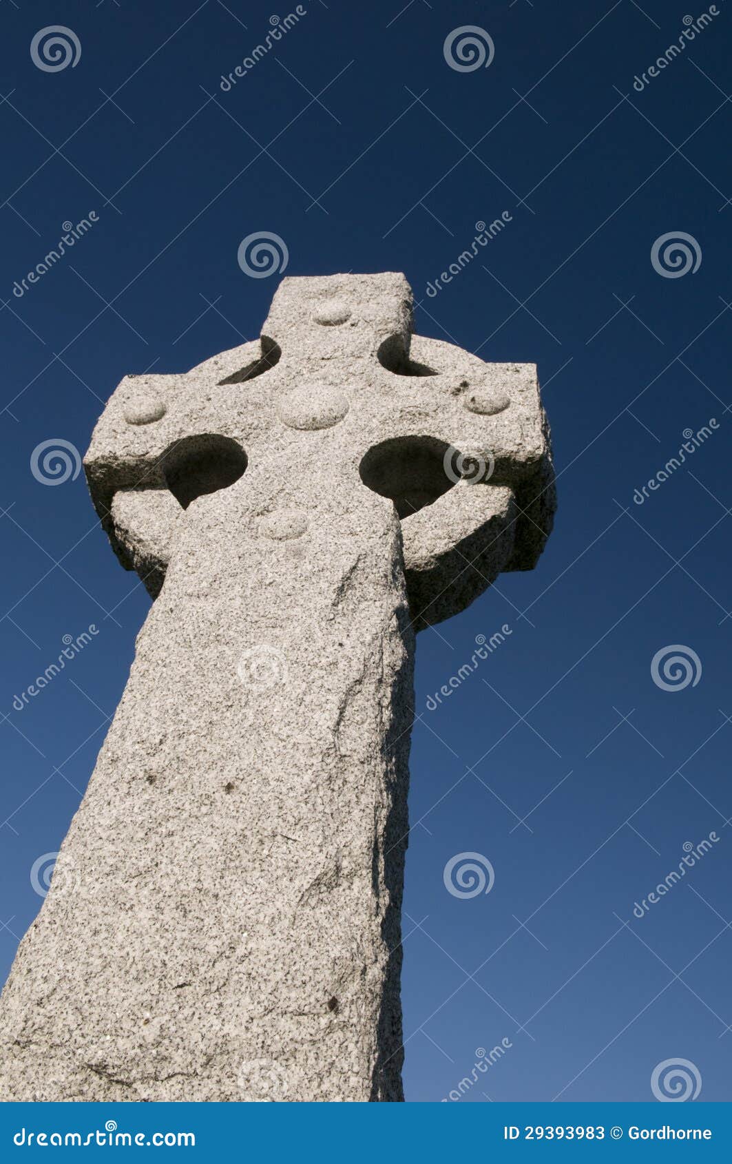 Wide Angle Celtic Cross stock image. Image of graveyard - 29393983