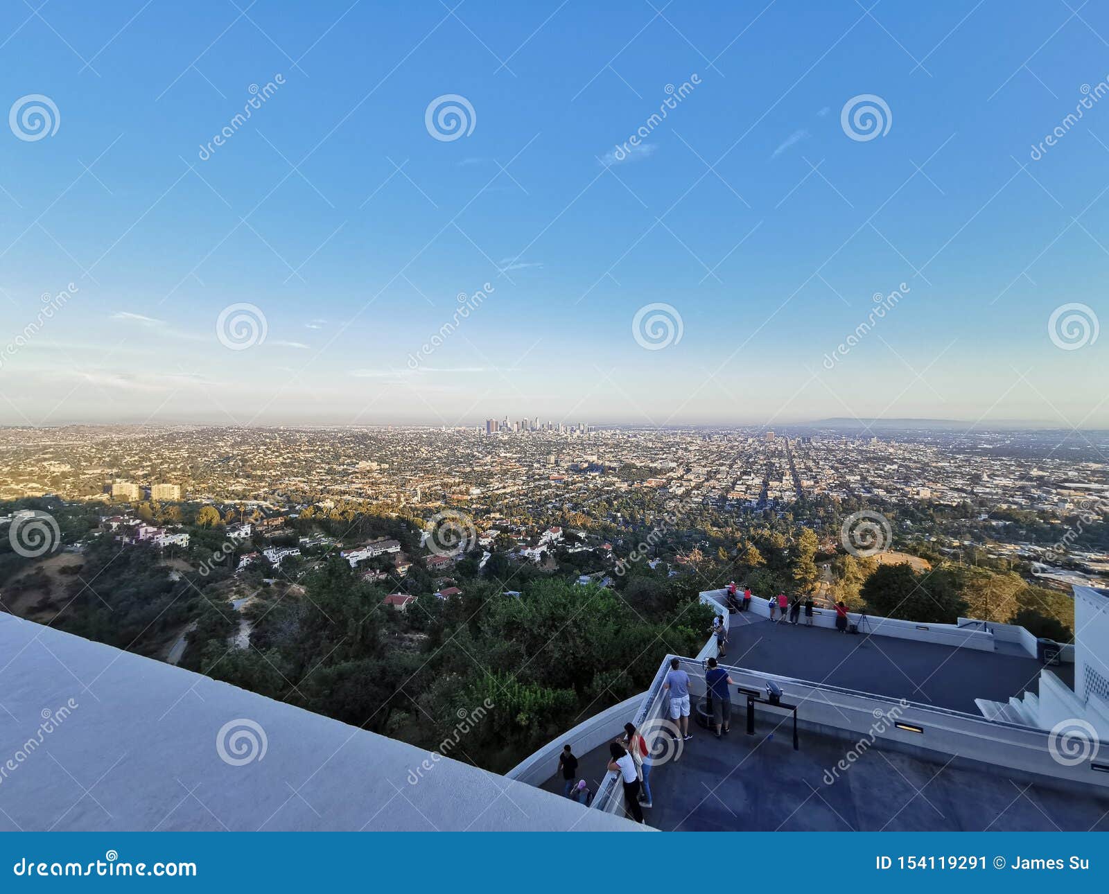 Wide-Angle City Overview at Day Timee Editorial Photo - Image of ...