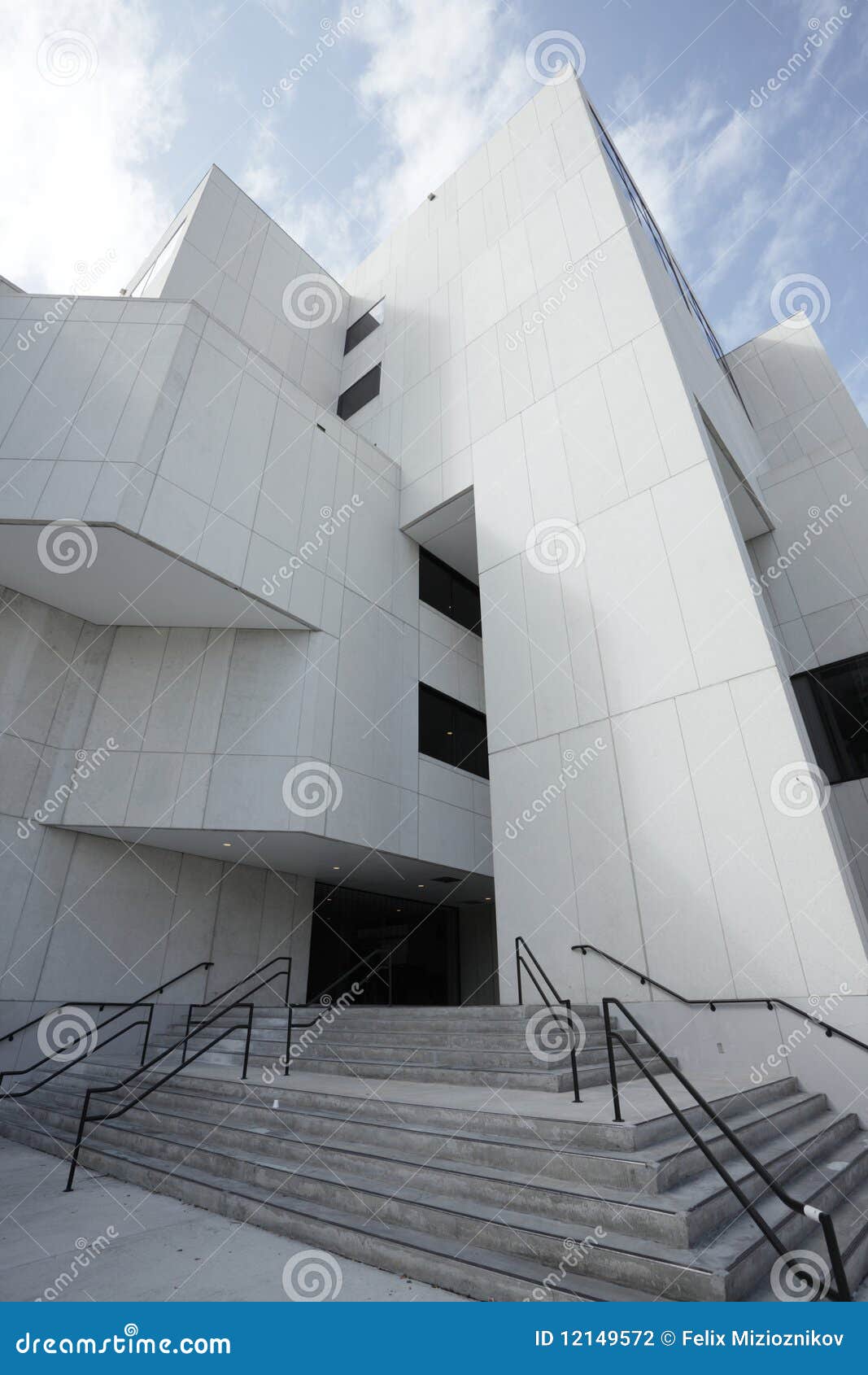 Wide Angle Image of a Building Stock Photo - Image of modern, edge ...