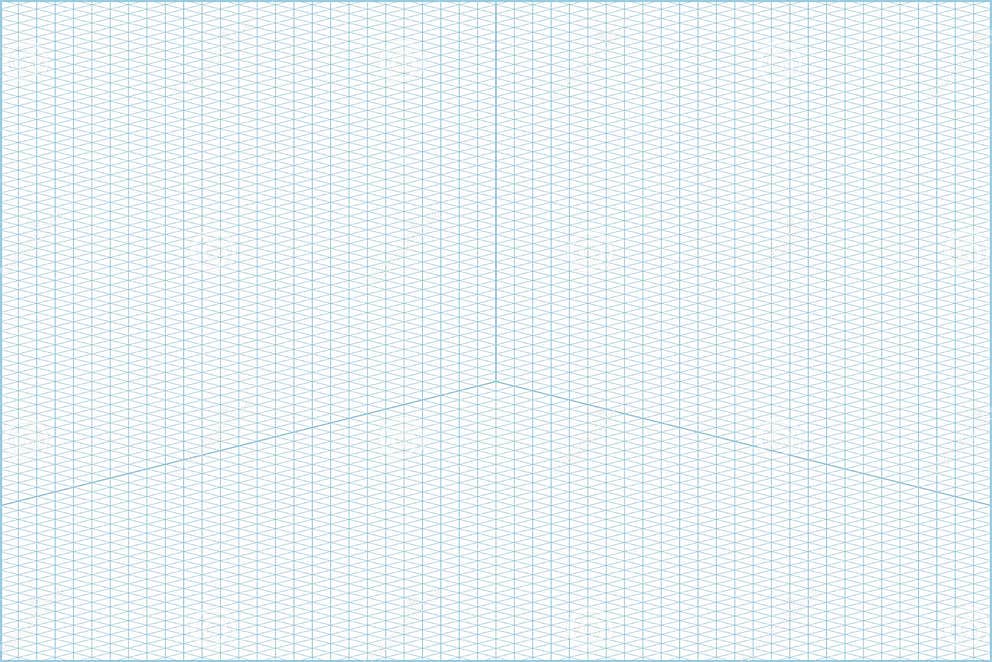 Wide Angle Isometric Grid Graph Paper Background Stock Vector ...