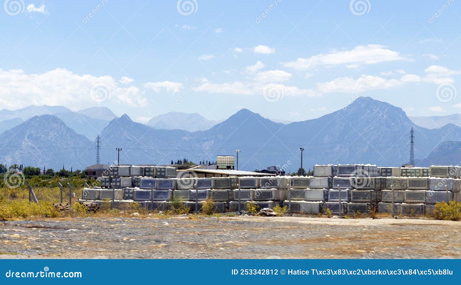 Wide Angle Mountain Range and Nature View. Stock Photo - Image of angle ...