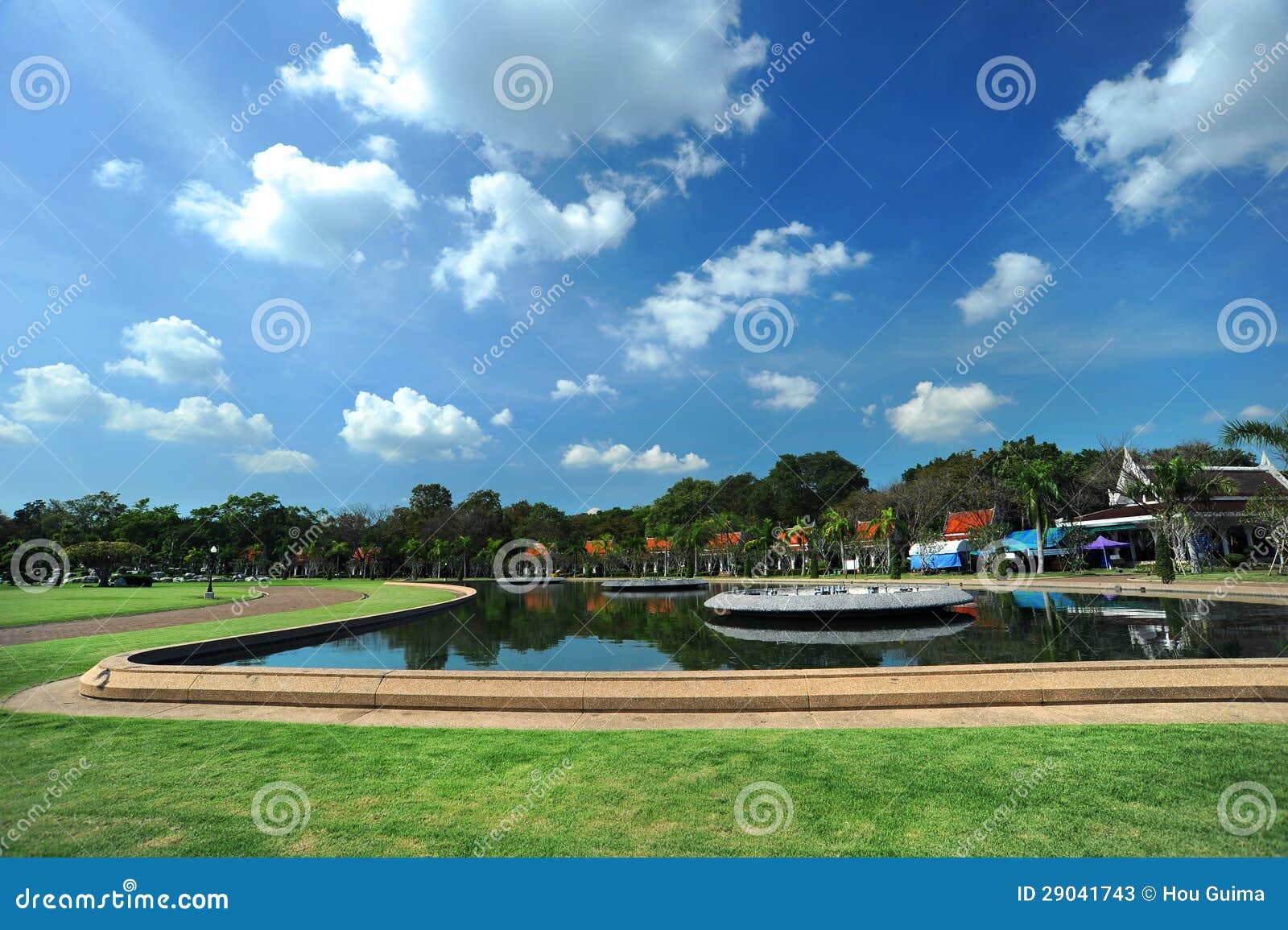 Wide angle in park stock image. Image of national, environment - 29041743