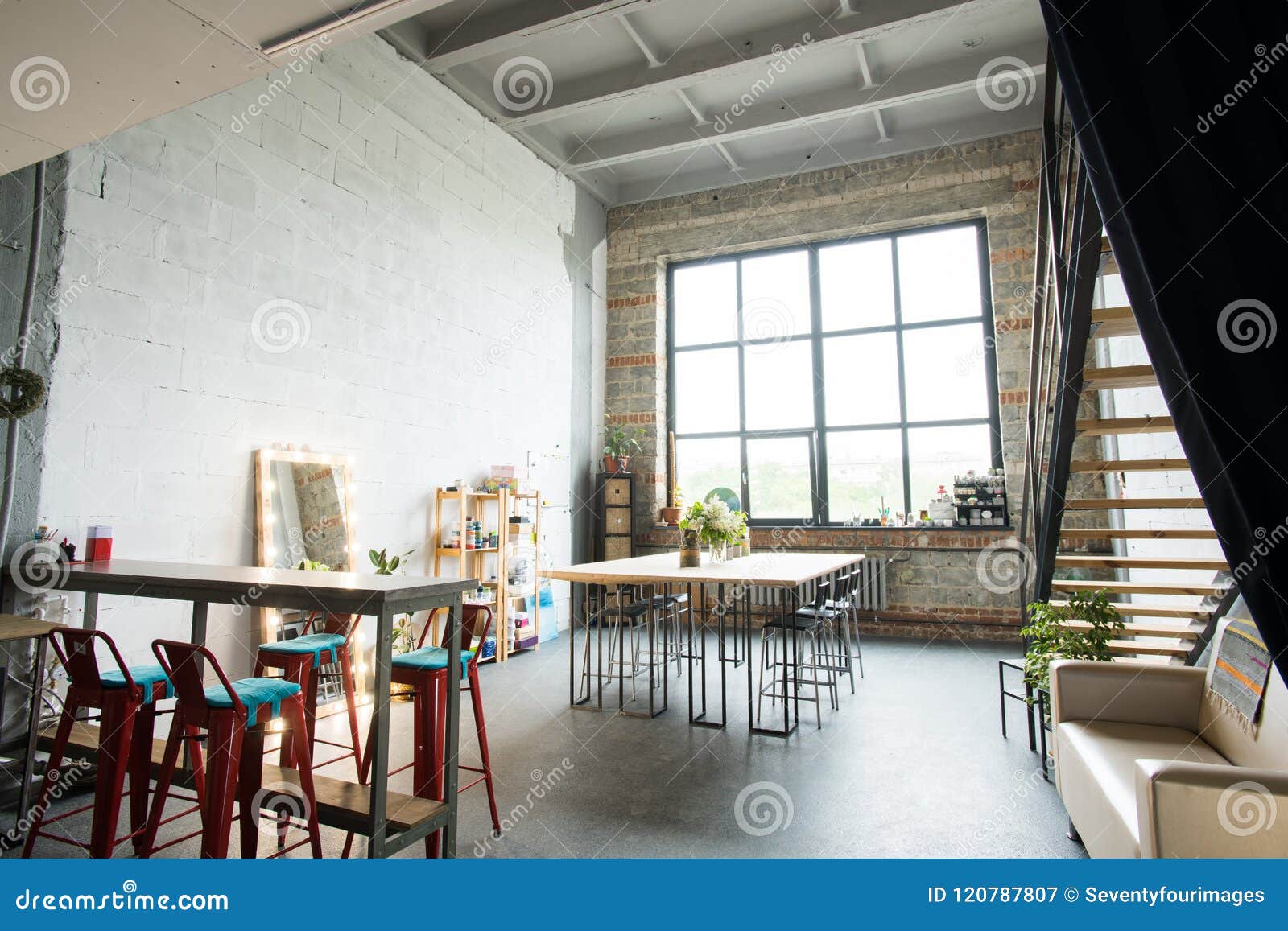 Modern Creative Space stock image. Image of copy, studio - 120787807