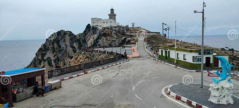 Cap de garde lighthouse editorial photography. Image of famous - 270889762