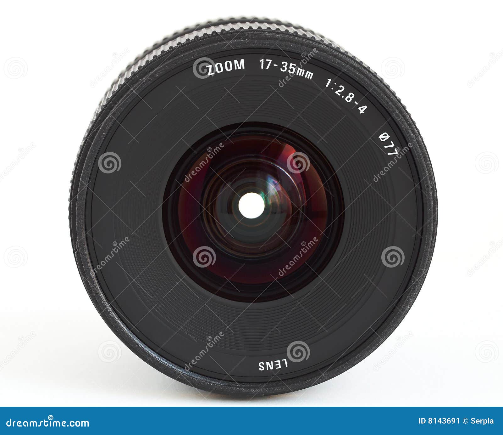 Wide Angle Zoom Lens for SLR Camera Stock Image - Image of equipment ...