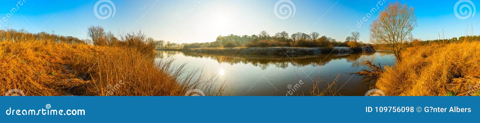 Ems river in Germany stock photo. Image of peaceful - 109756098