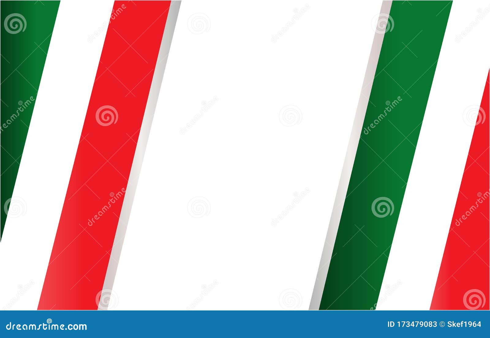 Abstract Italian Flag Frame Background Stock Vector - Illustration of ...