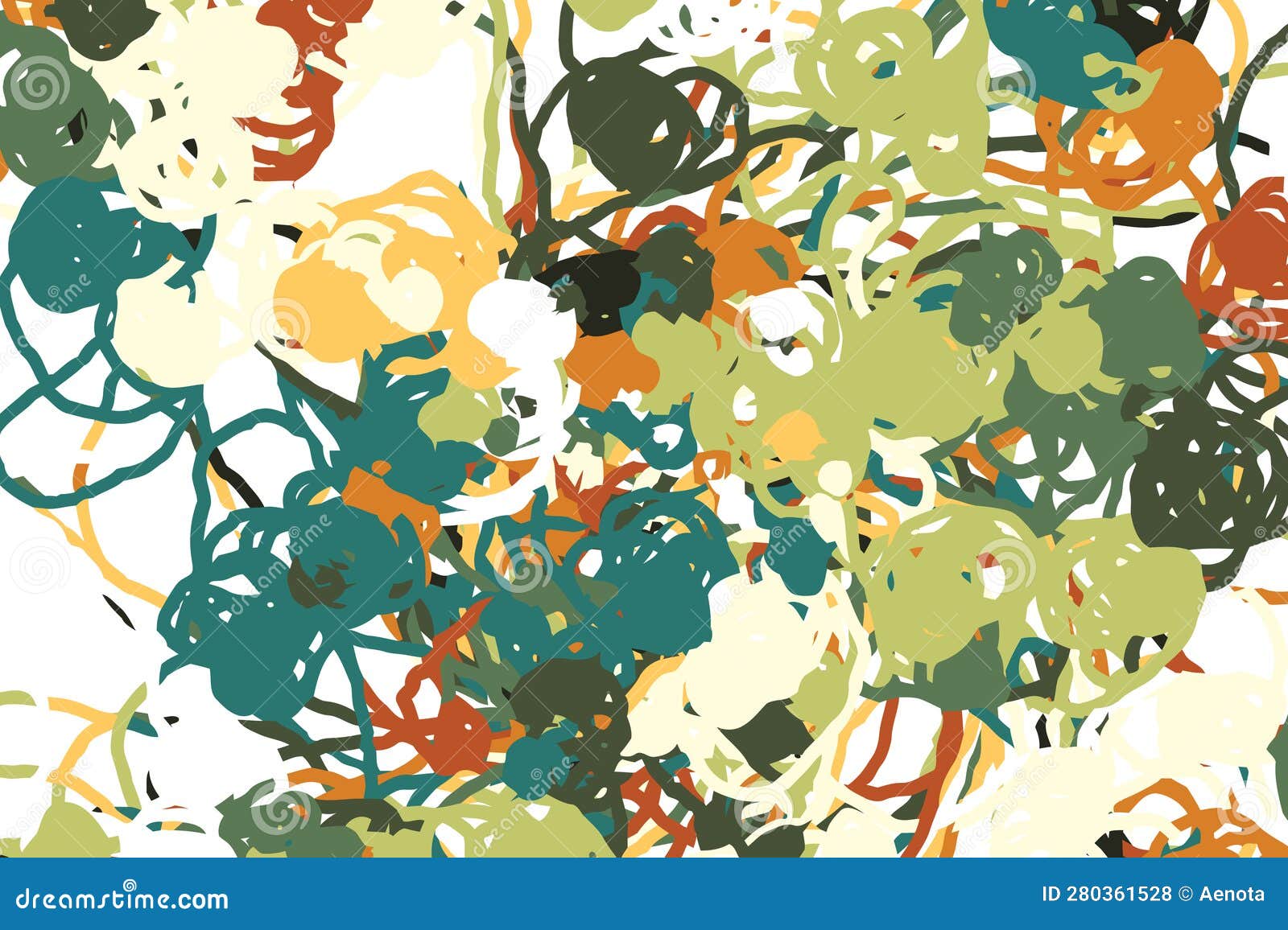 Wide Background with Paint Daub Stock Vector - Illustration of wash ...