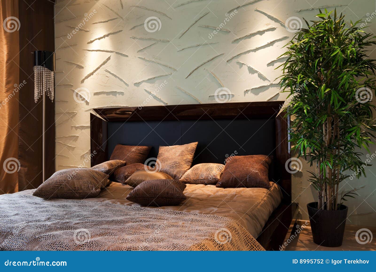 Wide bed stock photo. Image of home, horizontal, inside - 8995752