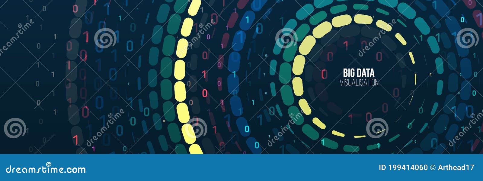 Wide Big Data Visualization Machine Learning Algorithm For Information