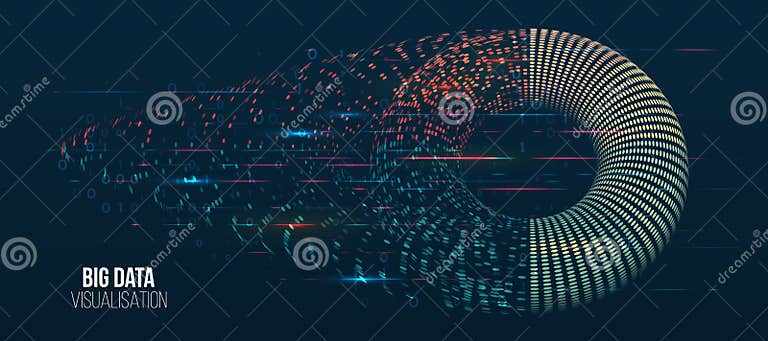 Wide Big Data Visualization Machine Learning Algorithm For Information