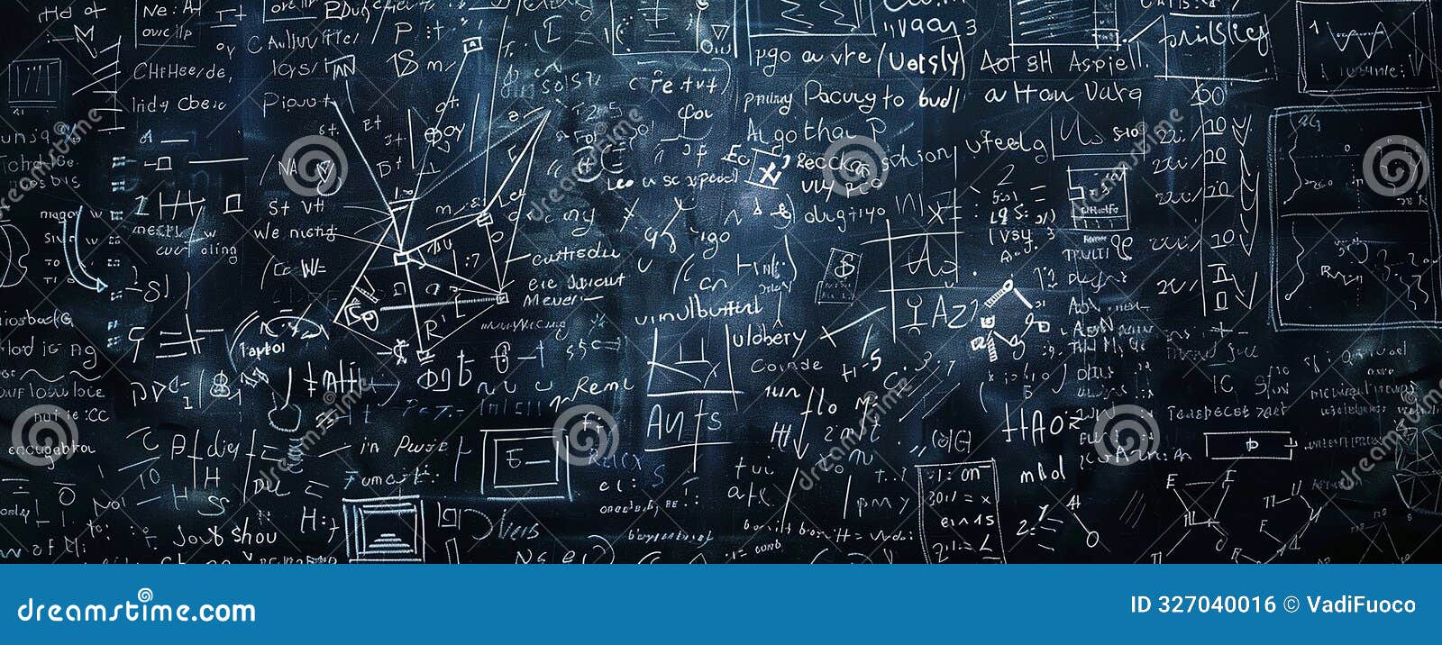Calculations And Electrical Circuits. Vector Illustration ...