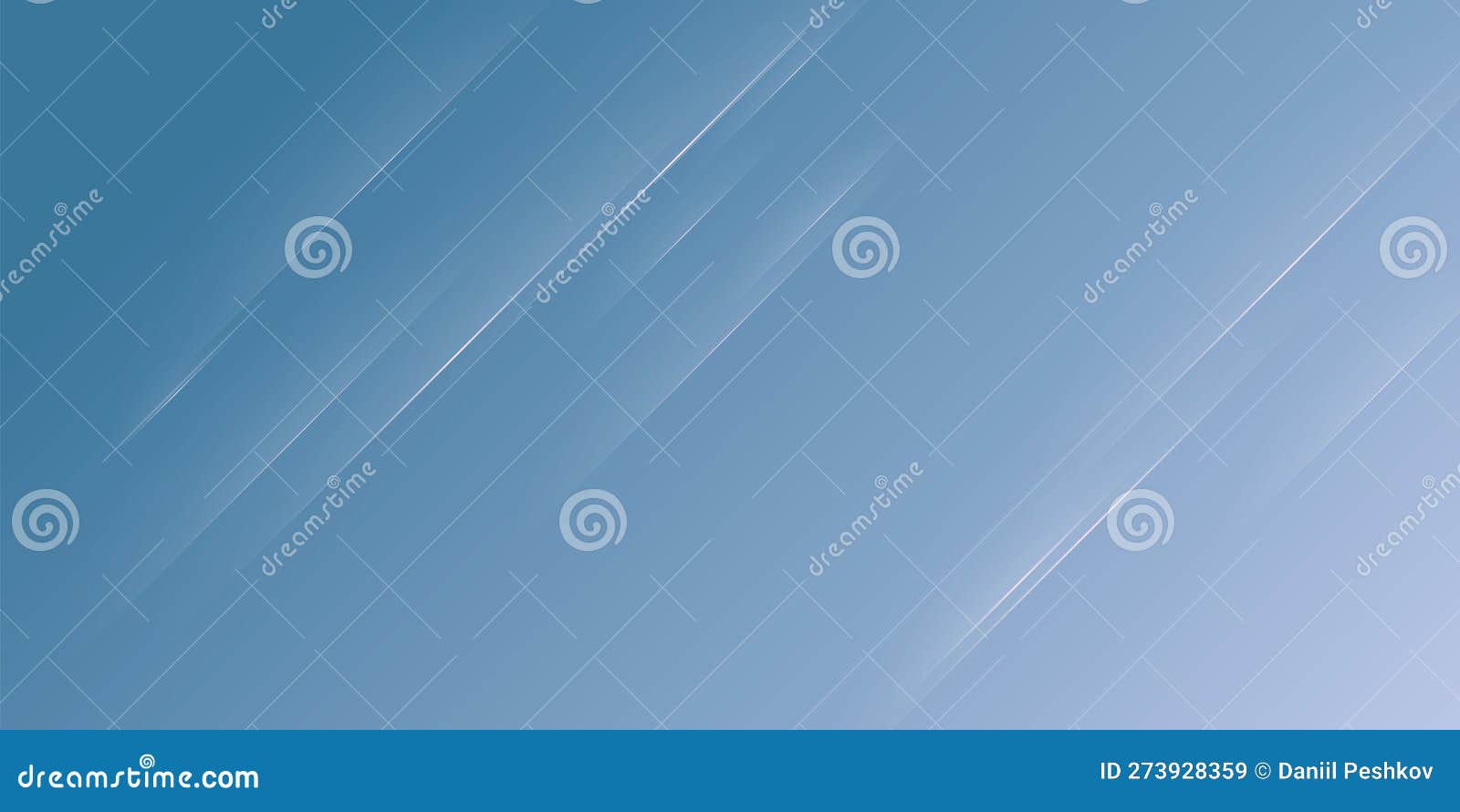 Wide Digital Backdrop. Landing Page Concept Stock Illustration ...