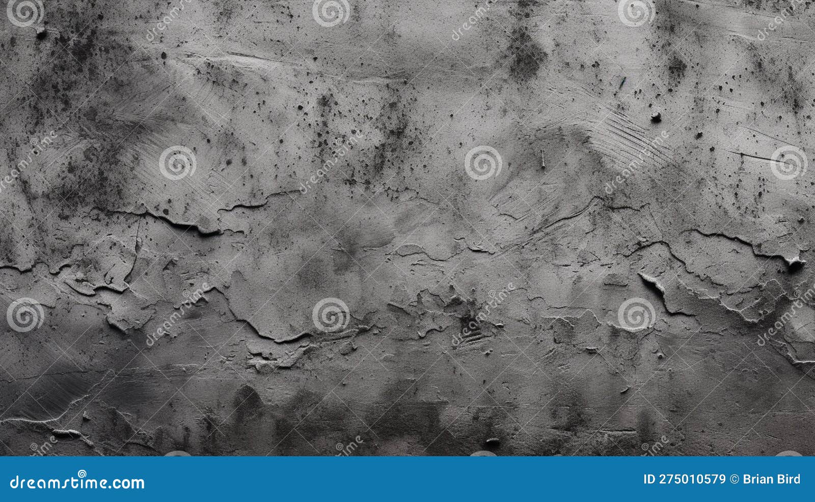 Wide Concrete Textured Banner Background Generative AI Stock ...