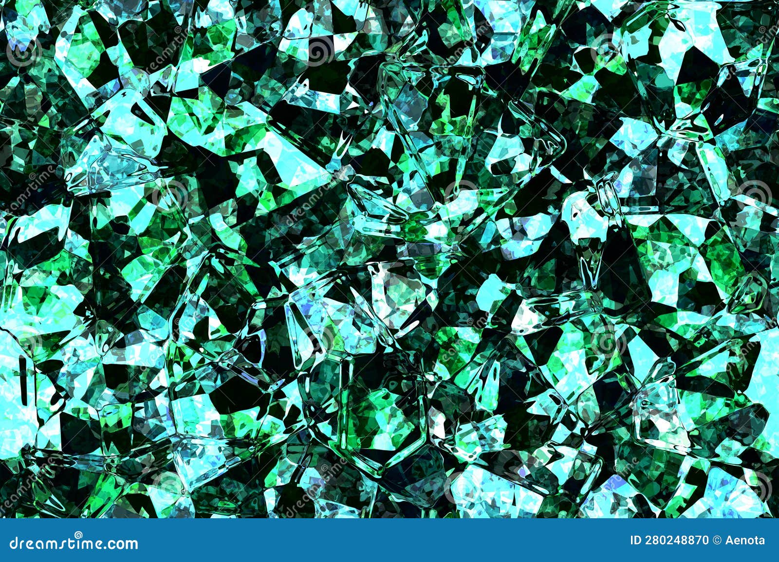 Continuous Crystal Pattern Stock Photography | CartoonDealer.com #280358276