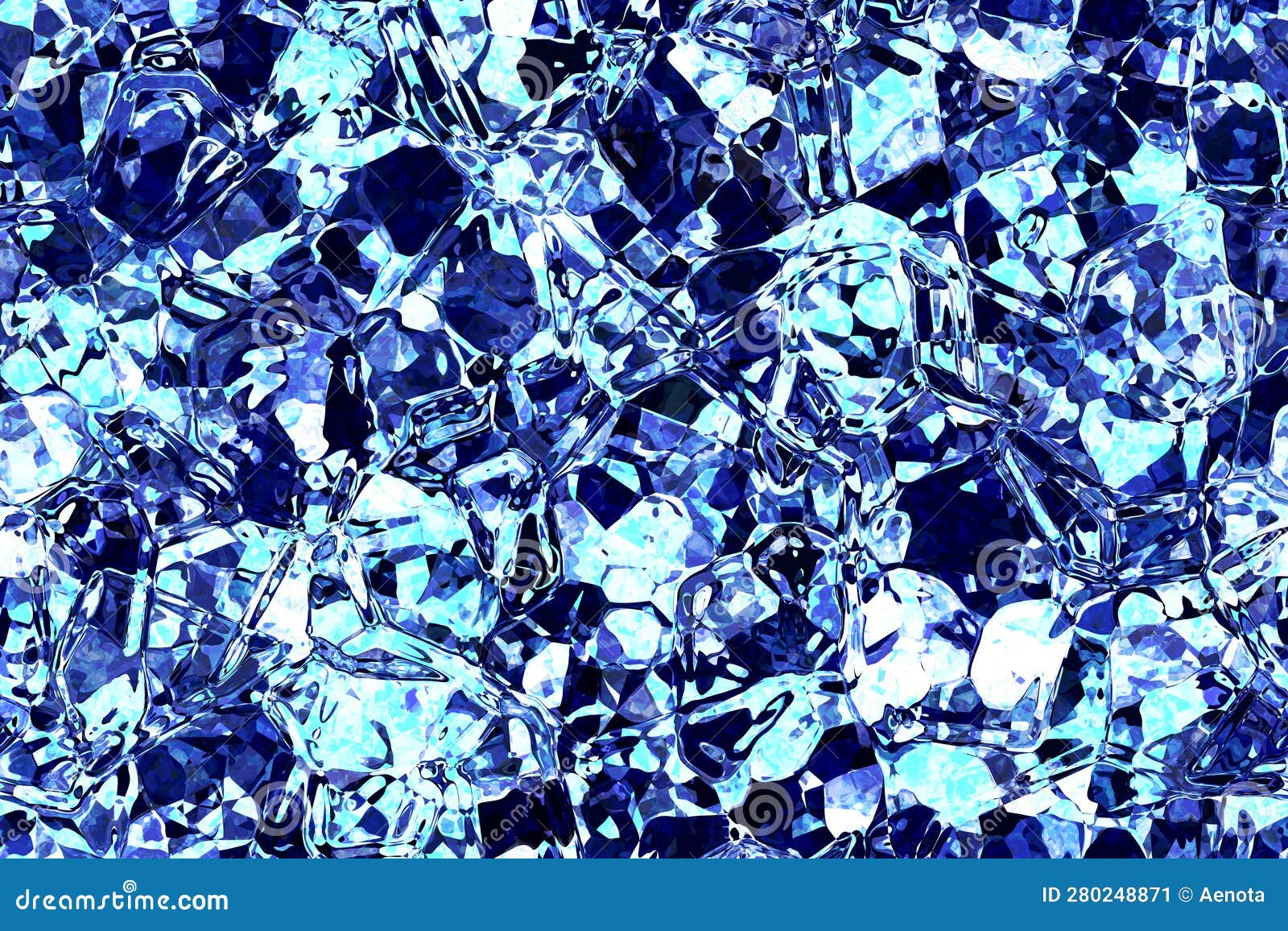 Continuous Crystal Pattern Stock Photography | CartoonDealer.com #280358276