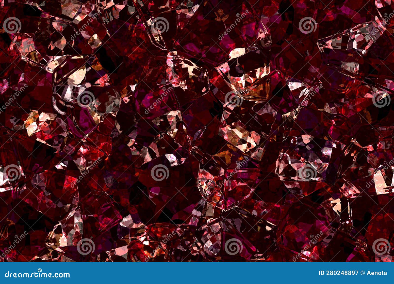 Continuous Crystal Pattern Stock Photography | CartoonDealer.com #280358276