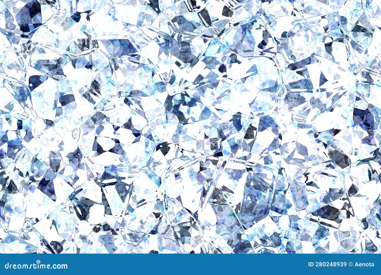 Continuous Crystal Pattern Stock Photography | CartoonDealer.com #280358276