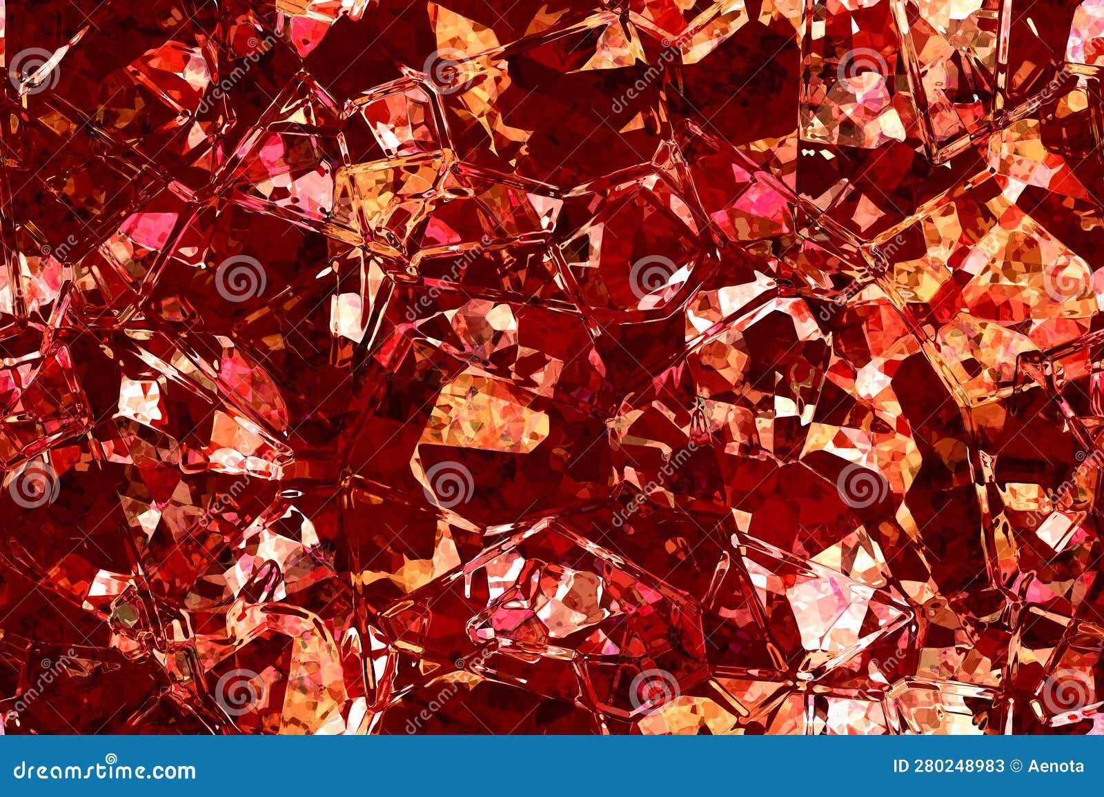 Continuous Crystal Pattern Stock Photography | CartoonDealer.com #280358276