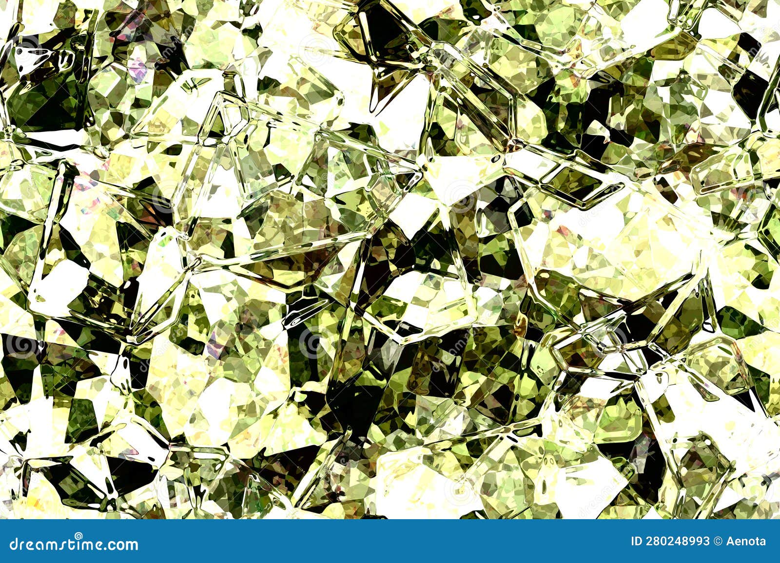 Continuous Crystal Pattern Stock Photography | CartoonDealer.com #280358276