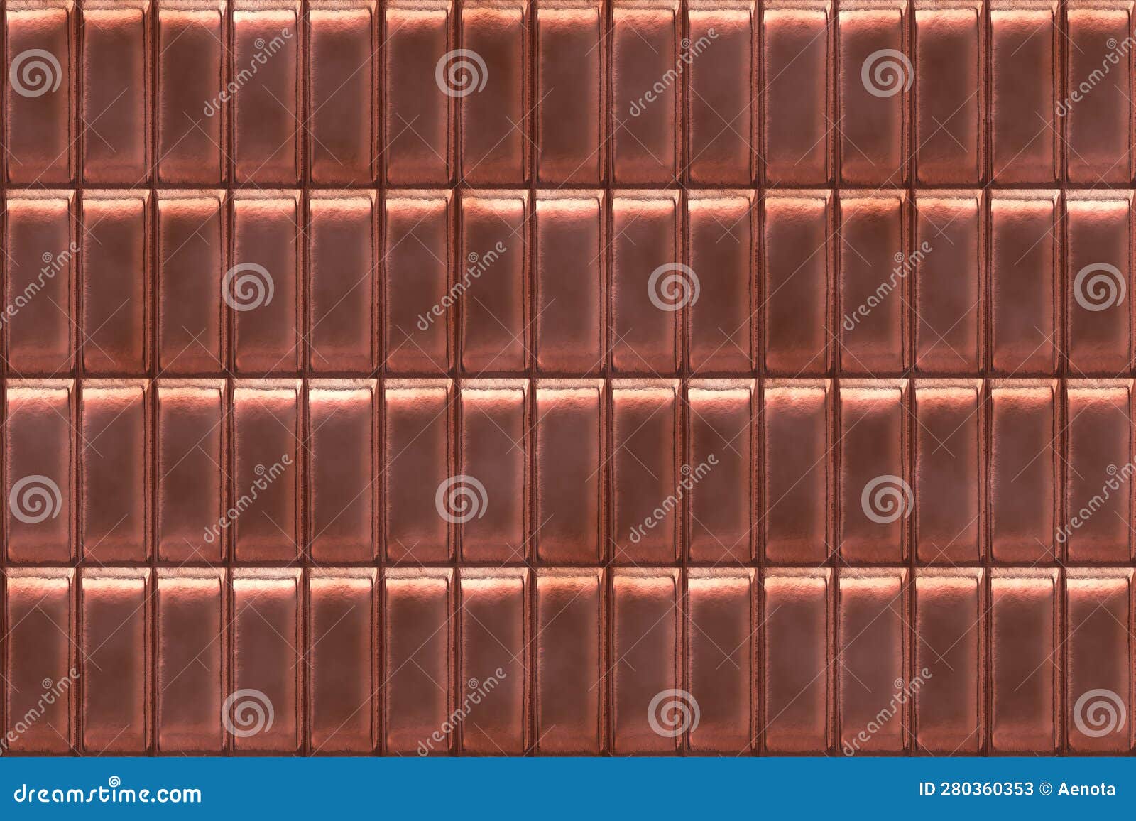 Wide Continuous Pattern of Metal Tiles Stock Illustration ...