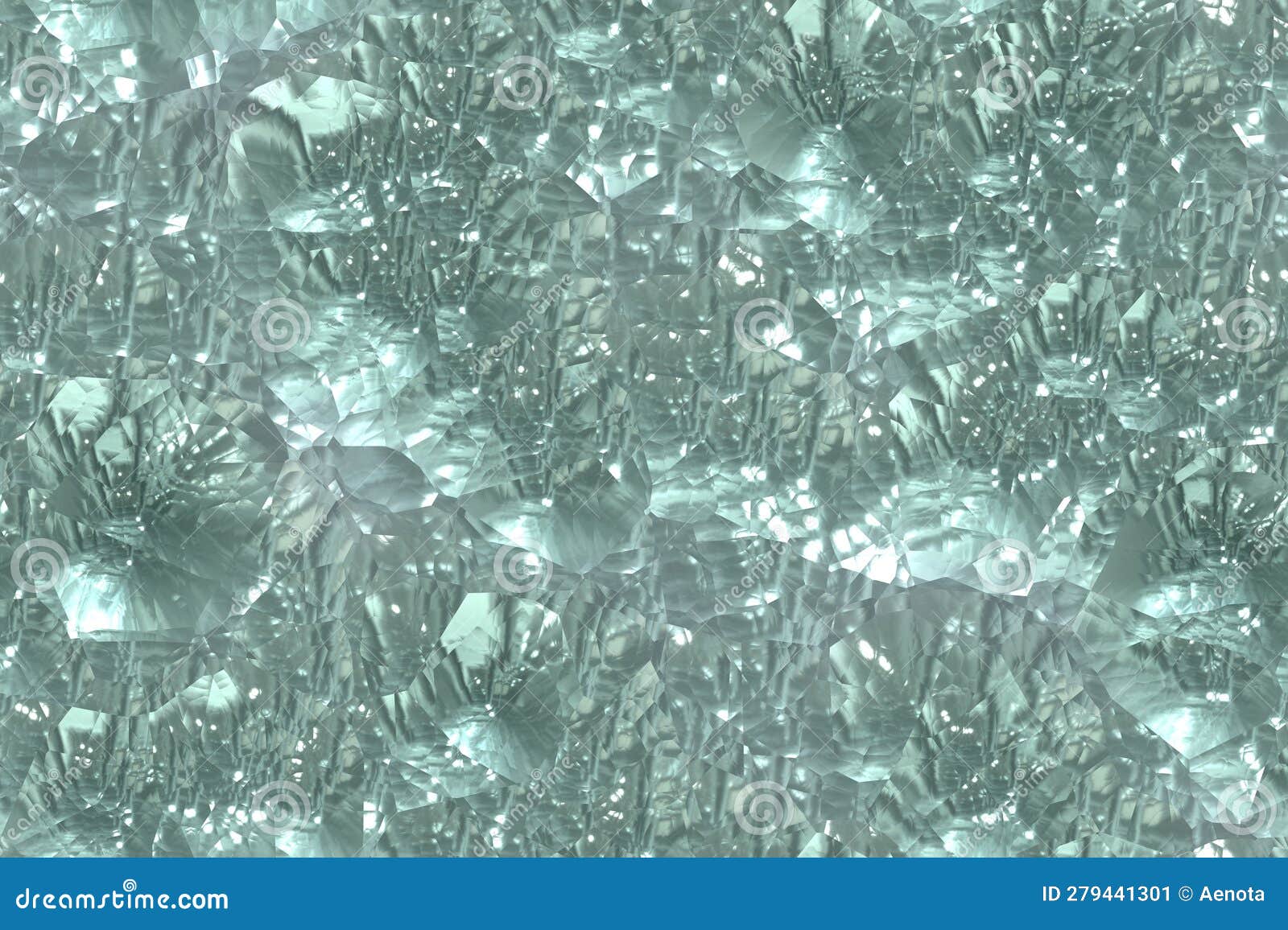 Wide Continuous Transparent Ice Pattern Stock Illustration ...