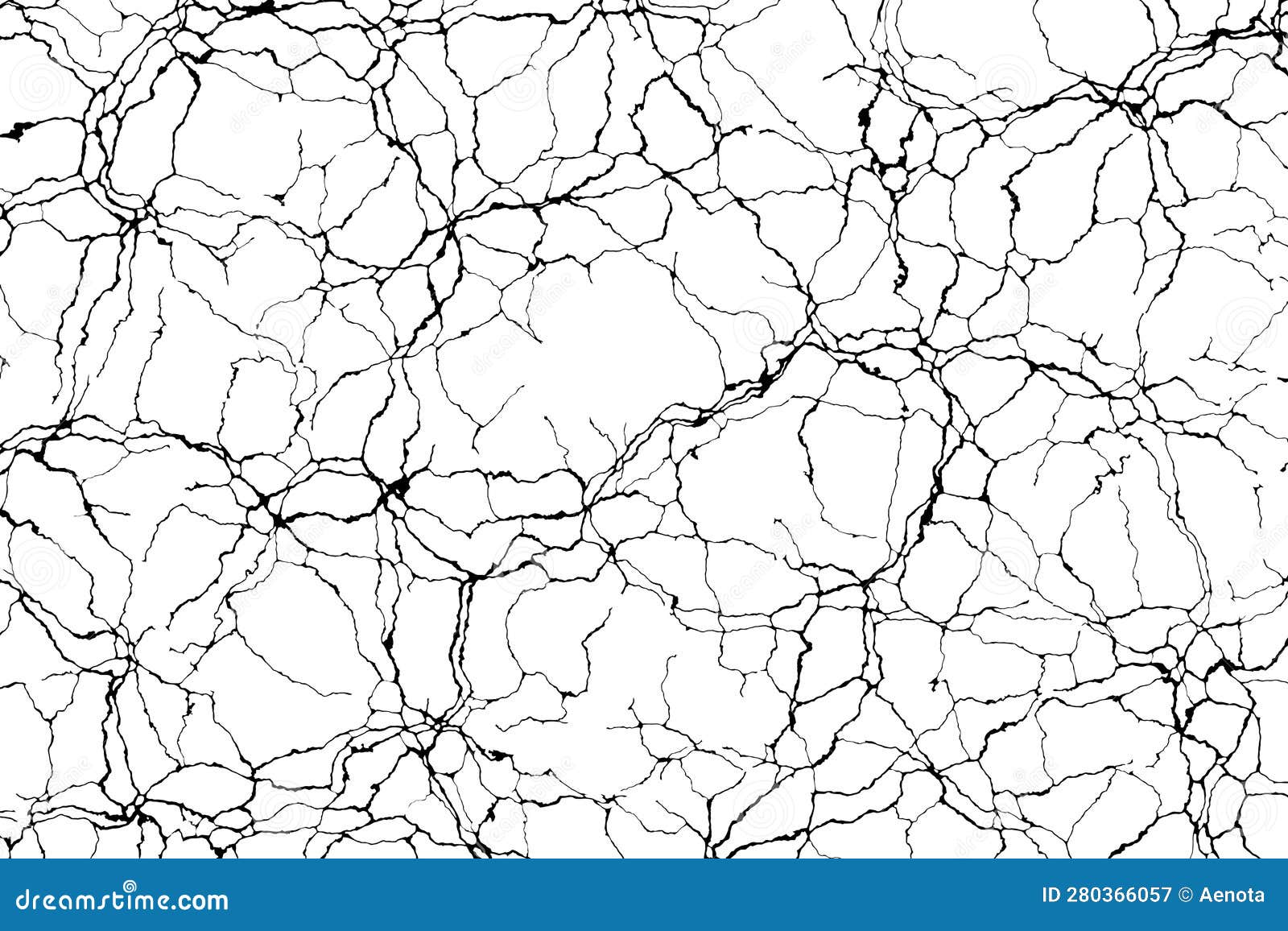 Wide Cracked Grunge Vector Texture Stock Vector - Illustration of ...