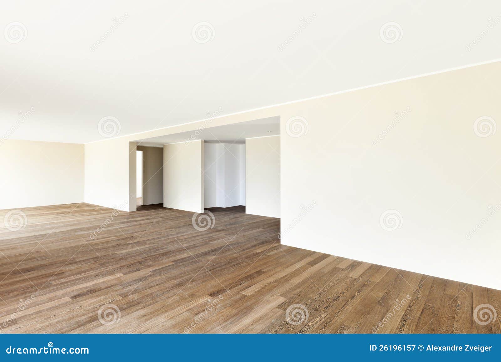 Wide Empty Highway With Curve In The Morning. Travel And Destination ...