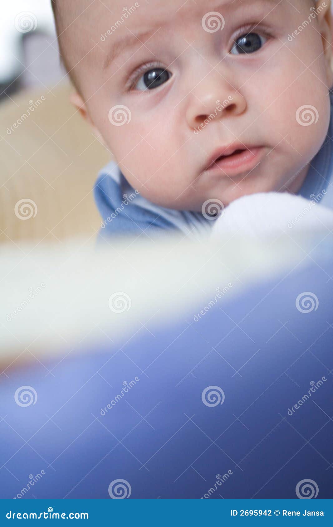 Wide-eyed child stock photo. Image of adorable, chubby - 2695942