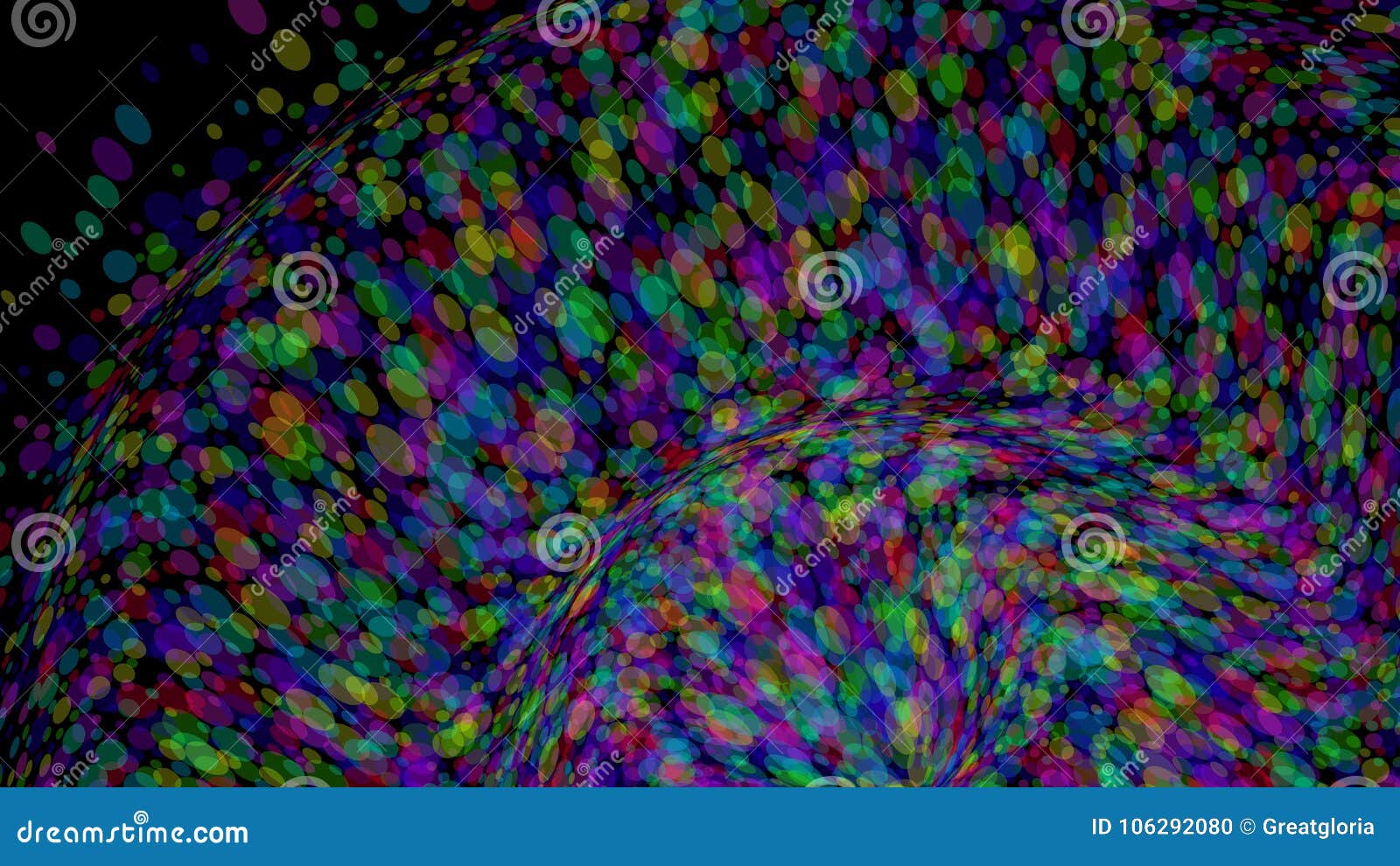 Wide Format Abstract Colorful Wallpaper, Vector Stock Vector ...