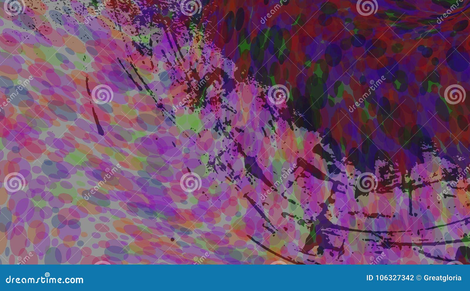Wide Format Abstract Colorful Wallpaper, Vector Stock Vector ...