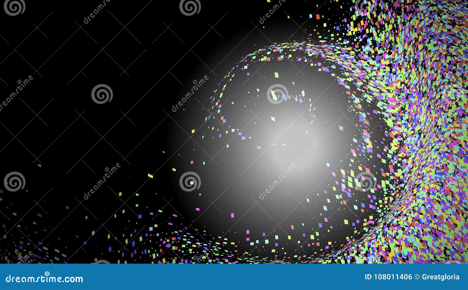 Wide Format Abstract Colorful Wallpaper, Vector Stock Vector ...