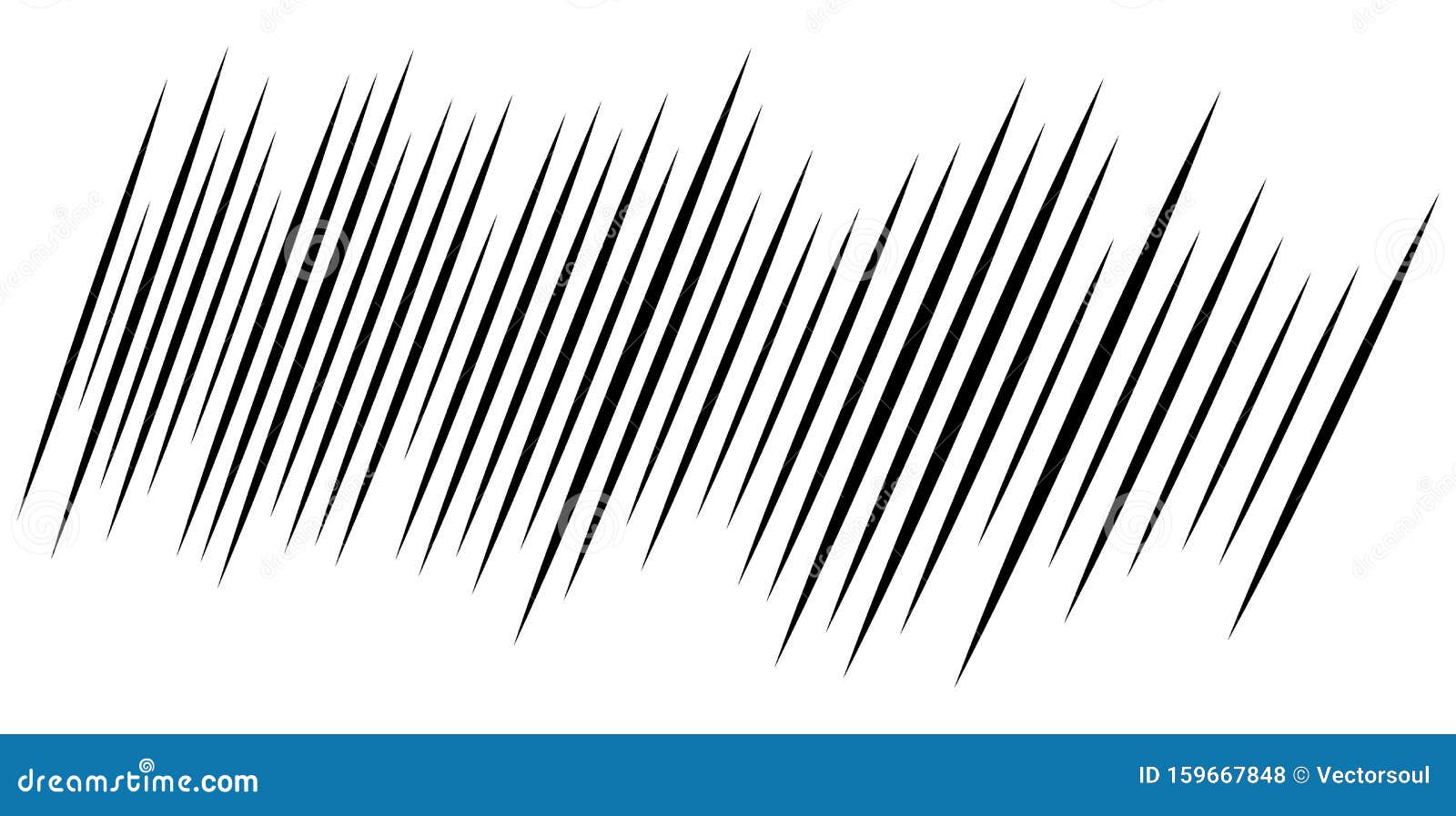 Wide Format Dynamic Action Lines. Random Parallel Vertical Stripes ...