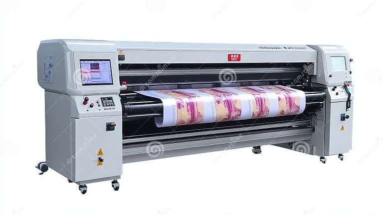 Wide Format Label Printing Machine for Versatile Paper Roll ...