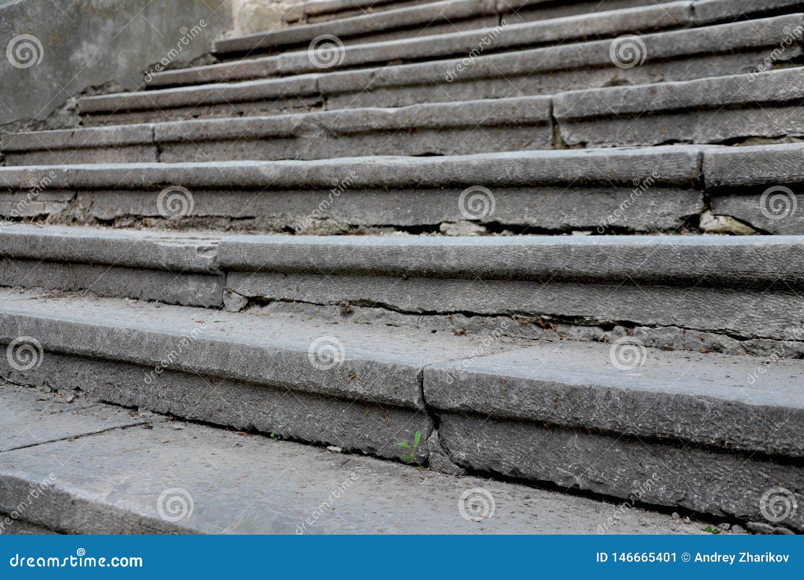 Wide gray stone steps stock image. Image of timber, staircase - 146665401