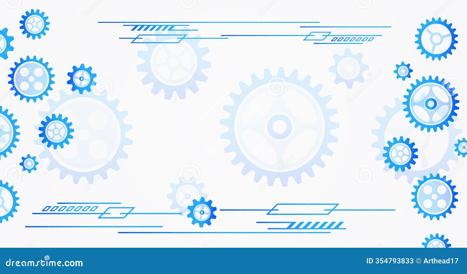 Wide Grey Background of Engineering Mechanism. for Technology ...