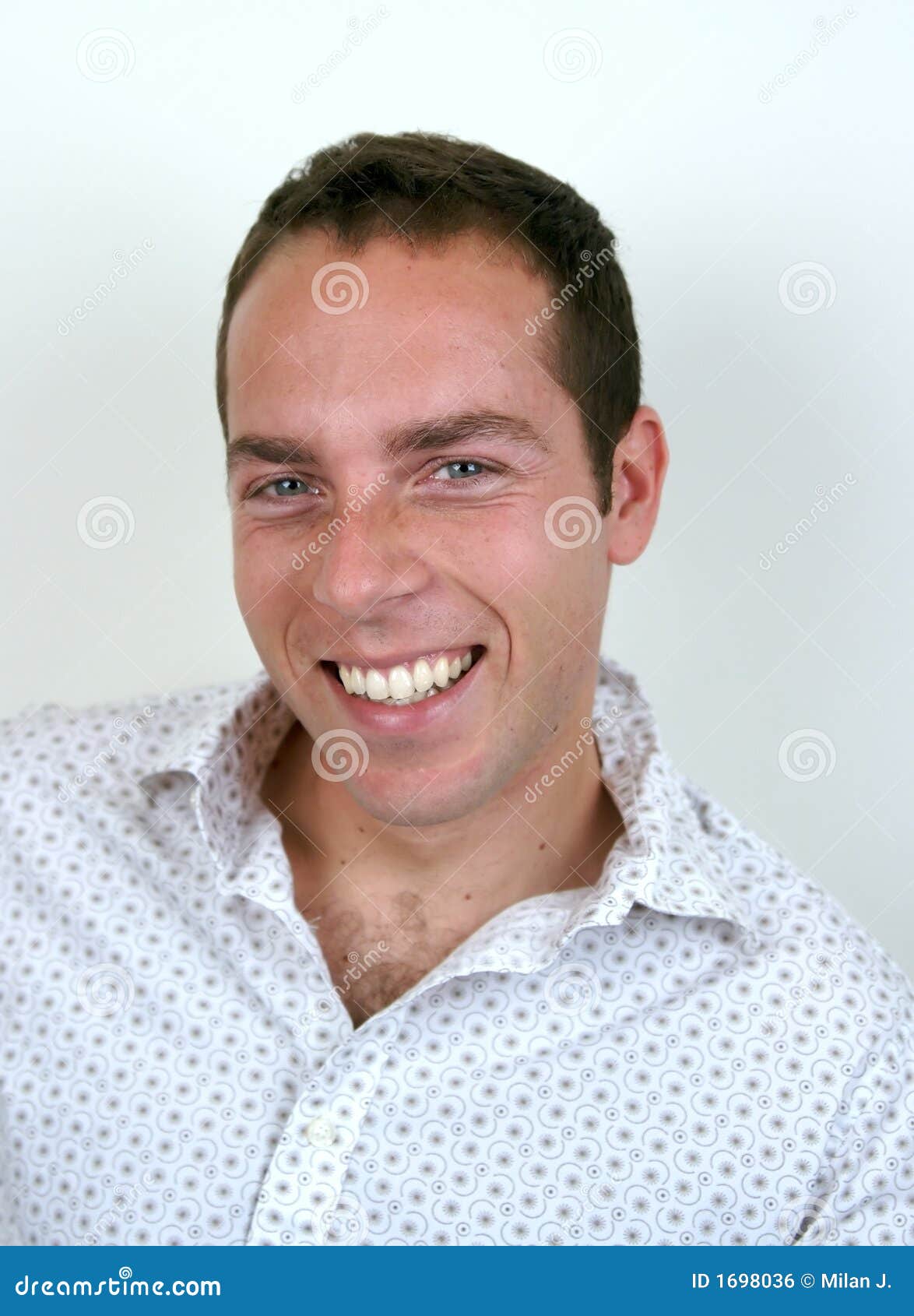 Wide Grin stock photo. Image of amusement, caucasian, hilarious - 1698036