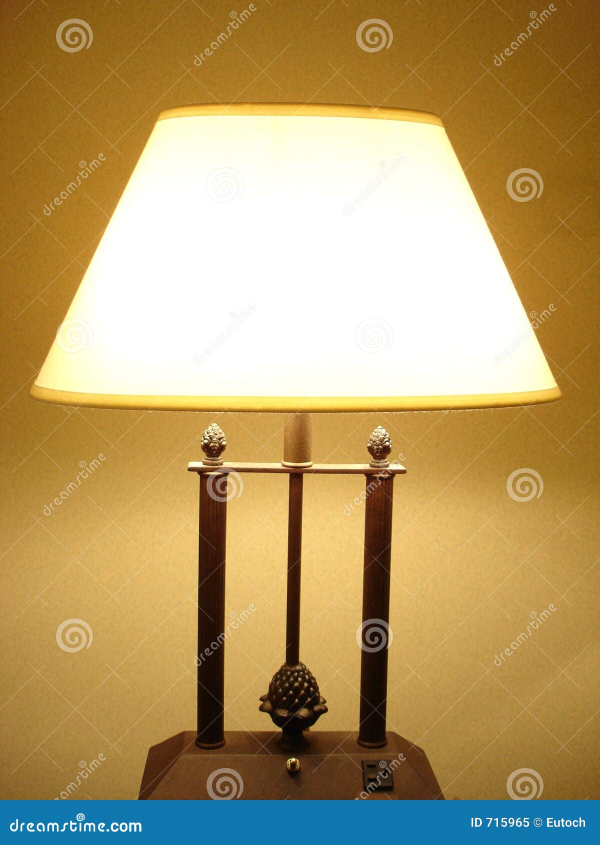 Wide Lamp stock image. Image of desktop, dark, rectangular - 715965