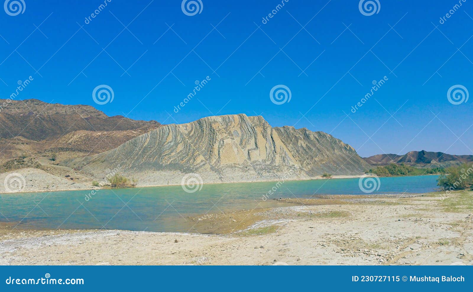 Wide Landscape of Balochistan Bit_a_kalat Stock Image - Image of second ...