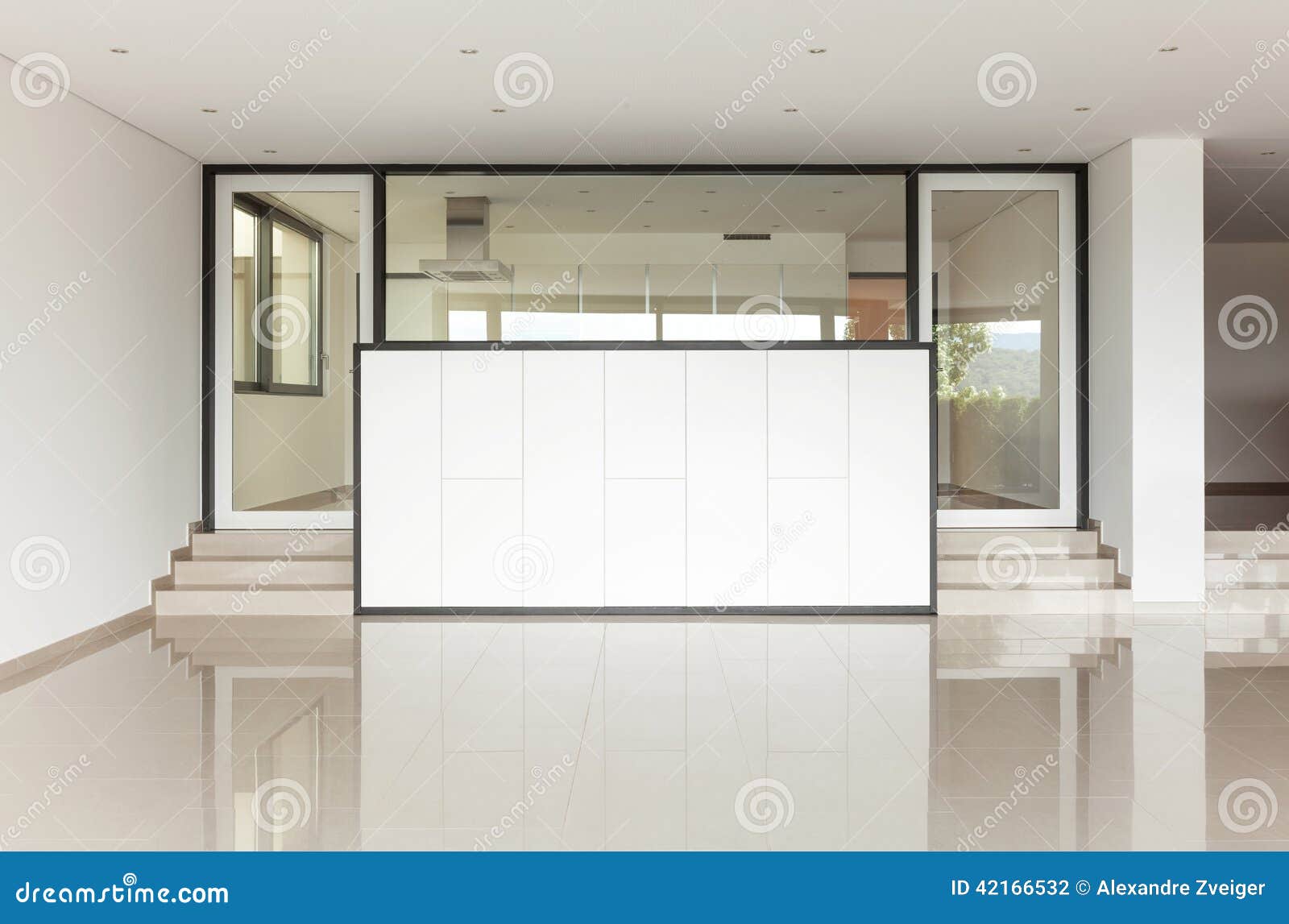 Wide living room stock photo. Image of building, modern - 42166532