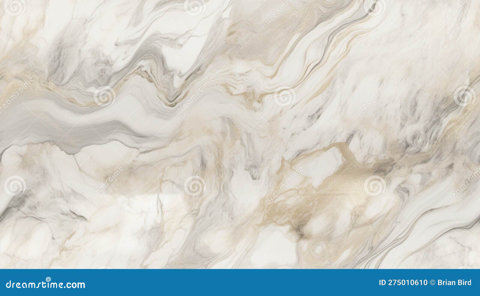 Wide Marble Textured Banner Background Generative AI Stock Illustration ...