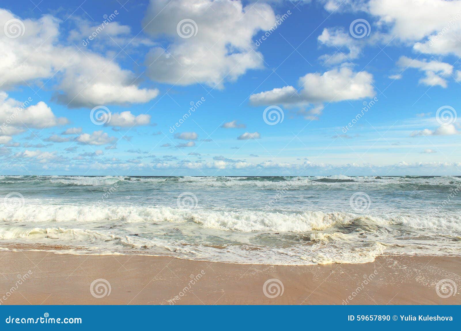 Wide ocean stock photo. Image of panorama, design, blue - 59657890