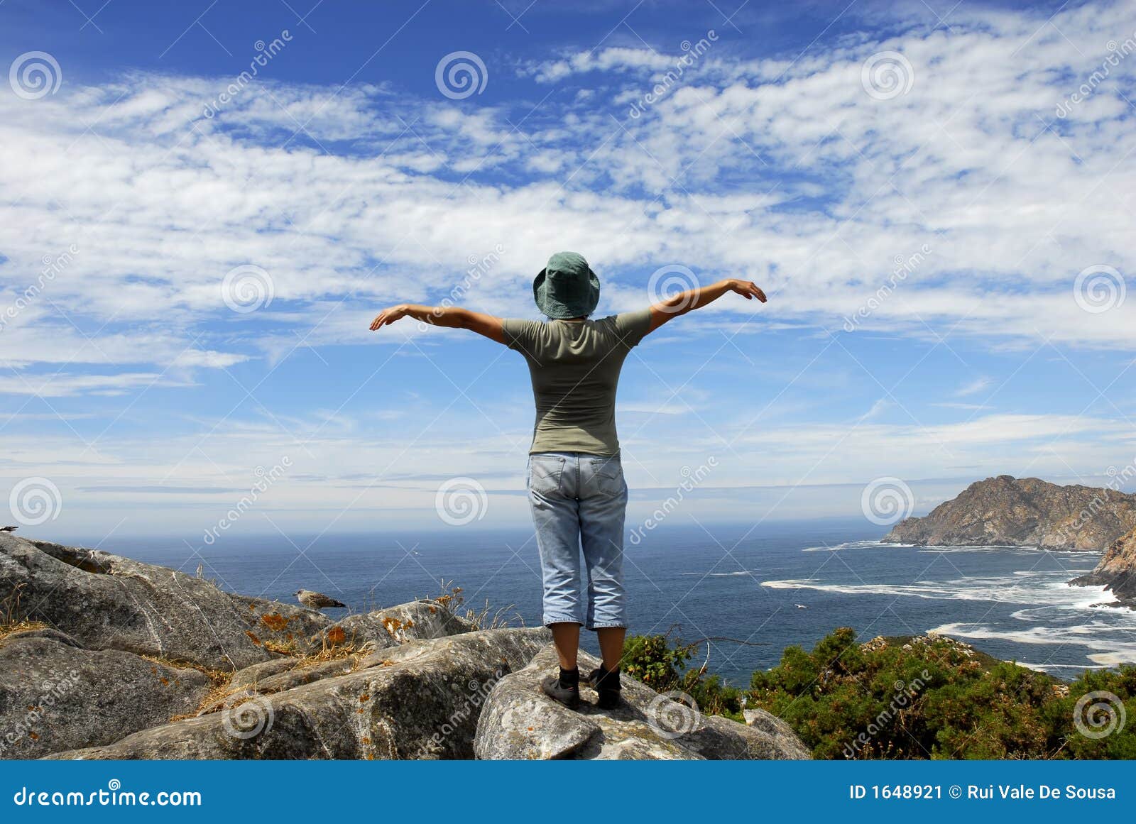 Wide open stock image. Image of land, summer, beautiful - 1648921